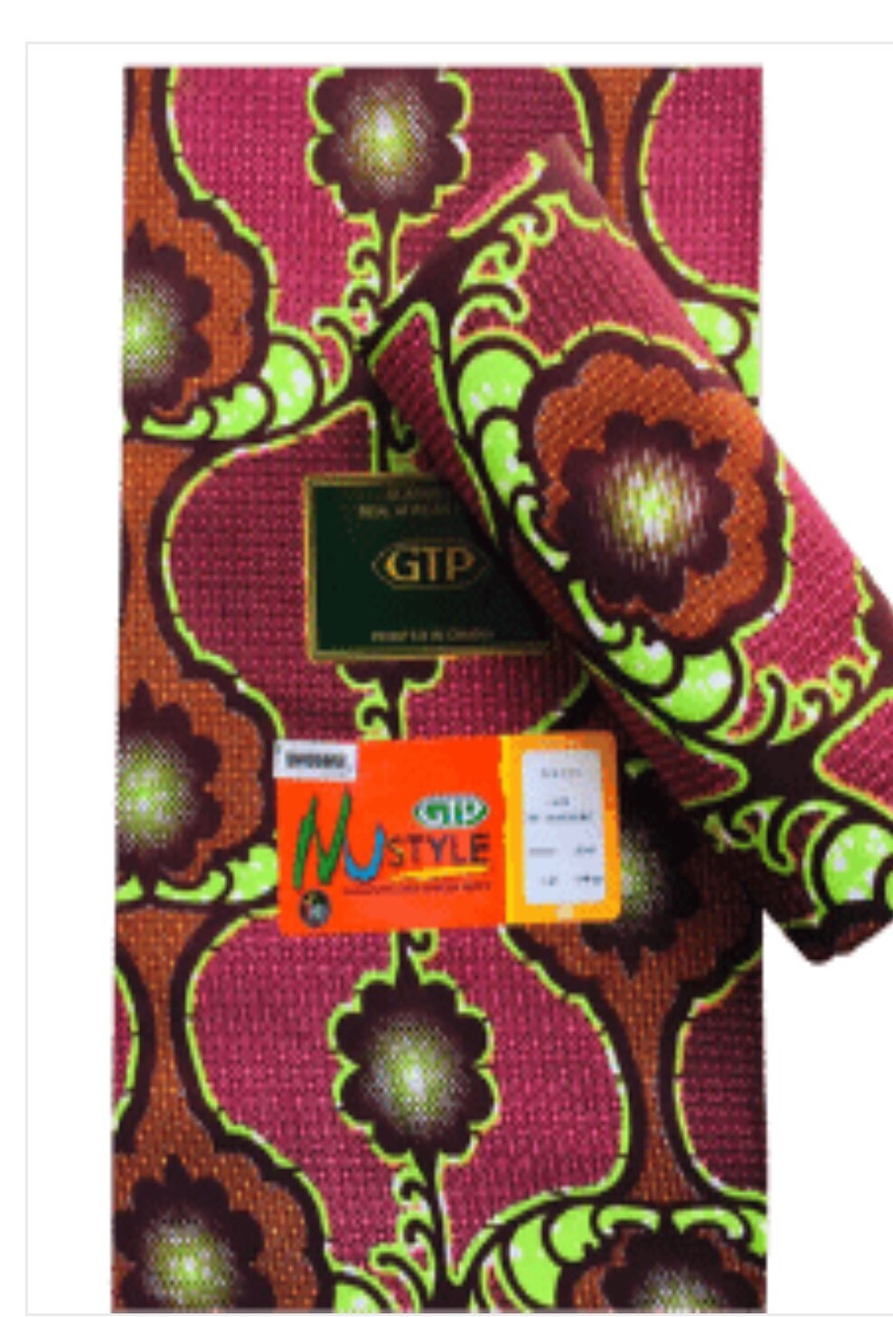 Quality African Wax Print GTP Cloth 6 yards | Etsy