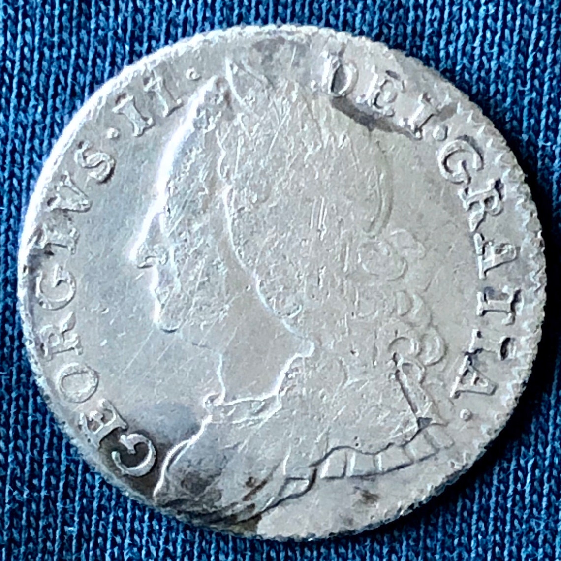 1758 Sixpence - King George II - Etsy