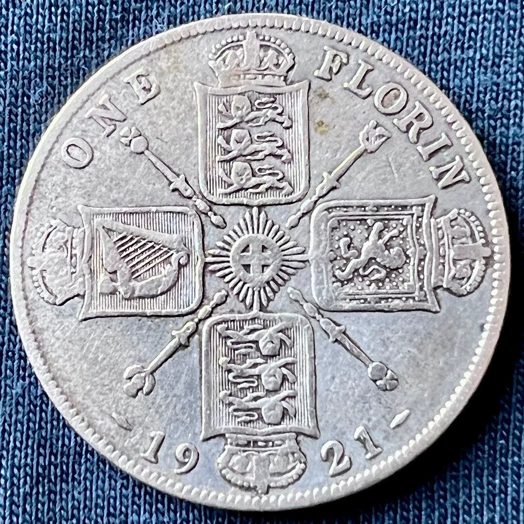 1921 Florin - King George V - Etsy