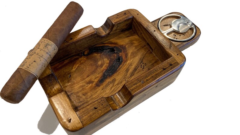 Cigar Rest & Cigar Cutter, Ashtray, Cigar Accessory, Cigar Ashtray ...