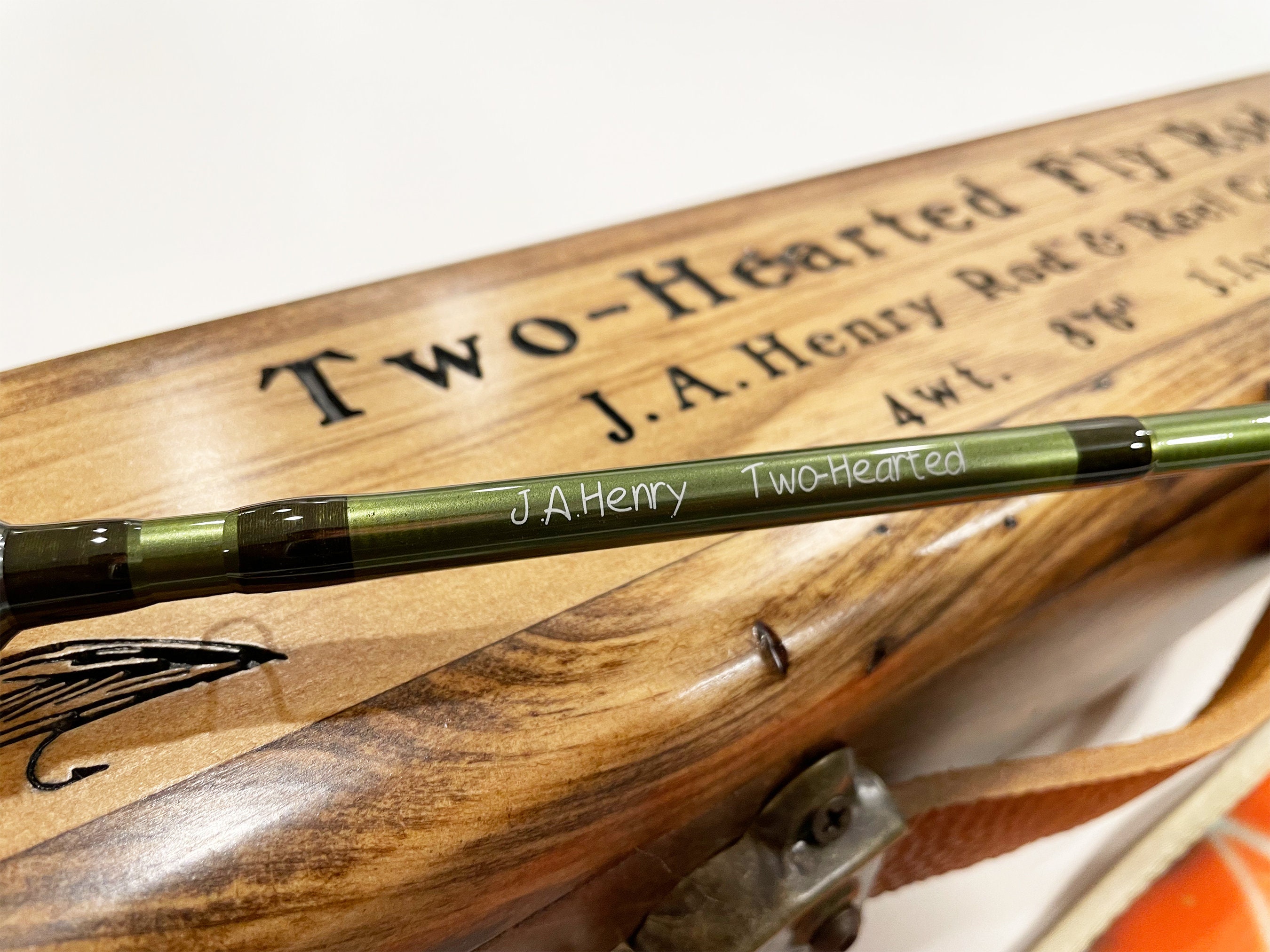 4wt. 8'6" Two-hearted Fly Rod by J.a.henry Rod Co. - Etsy