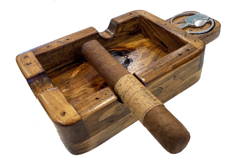 Cigar Rest & Cigar Cutter, Ashtray, Cigar Accessory, Cigar Ashtray ...
