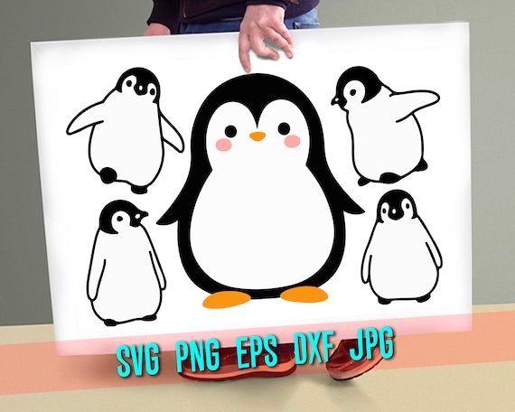 Penguins Svg Cute Penguin Svg Penguin Svg Bird Svg Funny - Etsy
