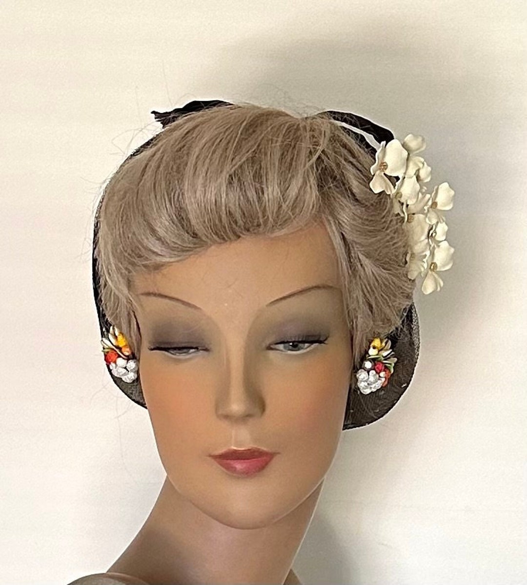 West Germany 1950s Carmen Miranda Fruity Earrings - Etsy