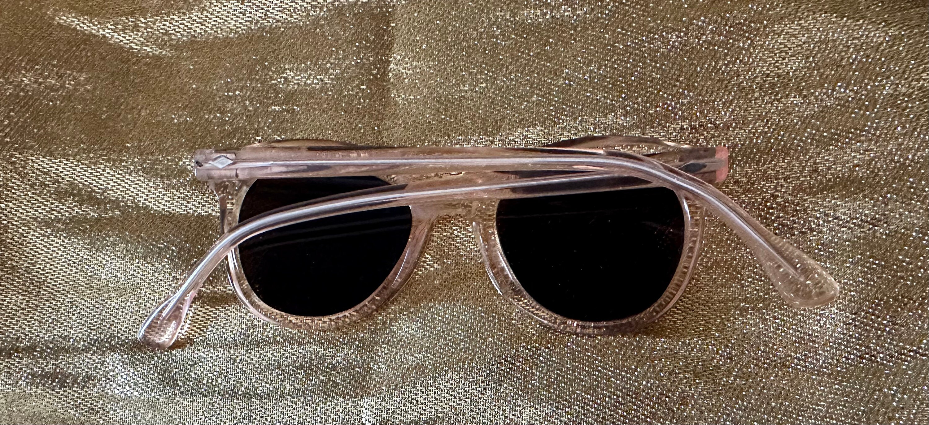 1940s Soft Pink Celluloid Transparent Sunglasses. - Etsy