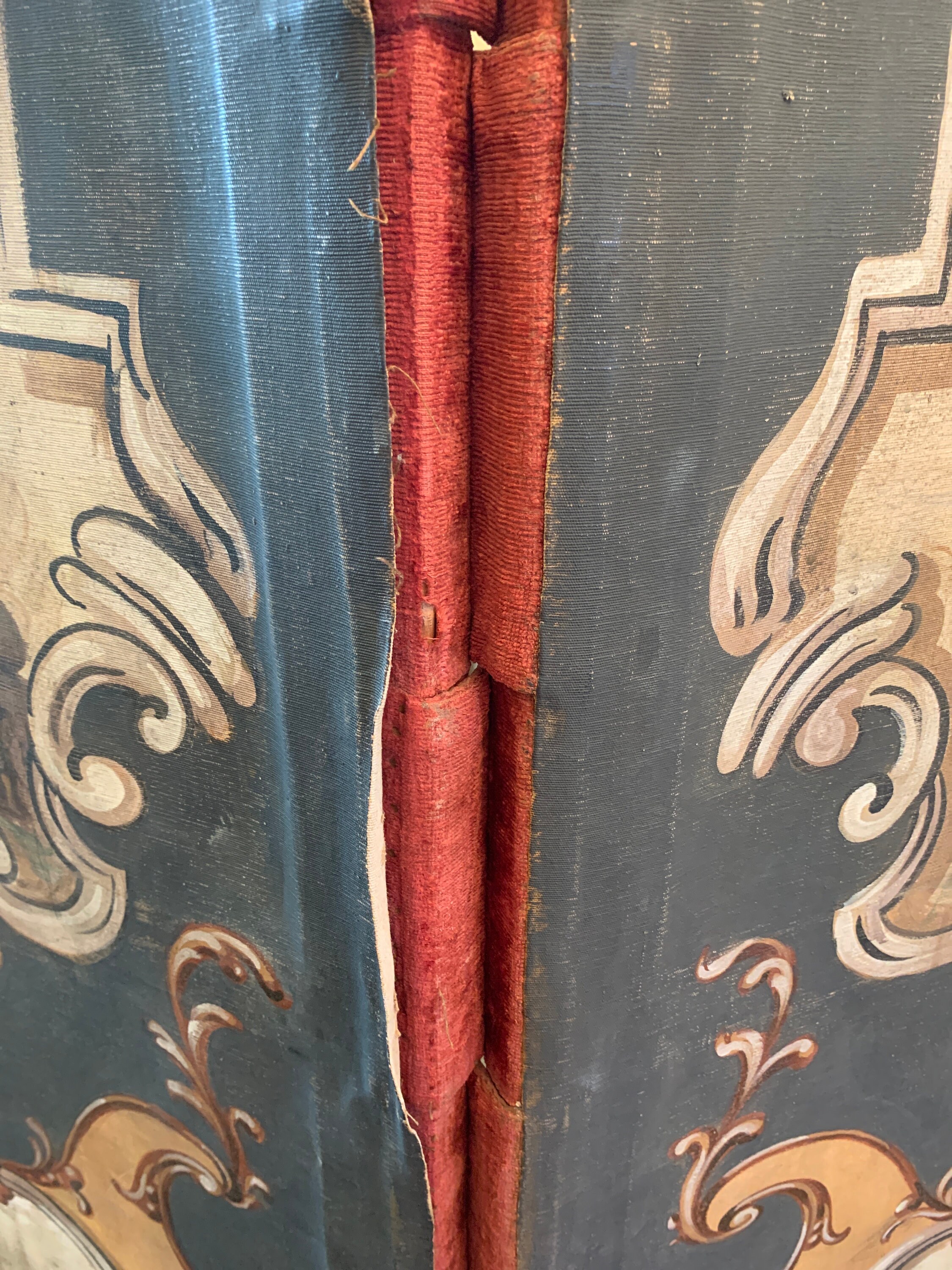 French 2 Panel Screen - Etsy