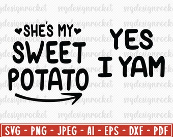 Yes I Yam Svg - Etsy