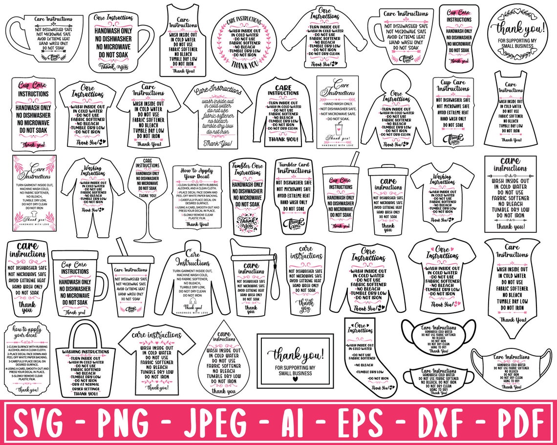 Care Card Bundle DIGITAL PRINTS 45 Care Card Bundle - Etsy