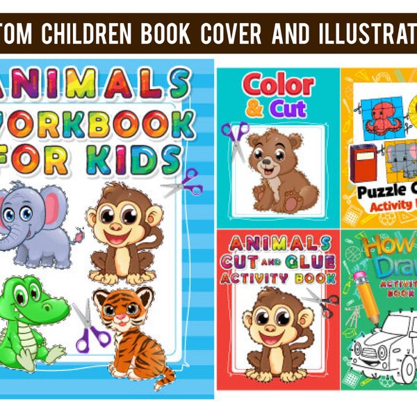Childrens Book Cover - Etsy