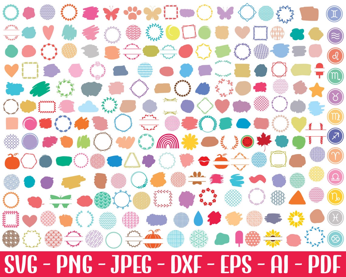 Keychain Pattern SVG Bundle Keychain SVG Stain Key Ring - Etsy