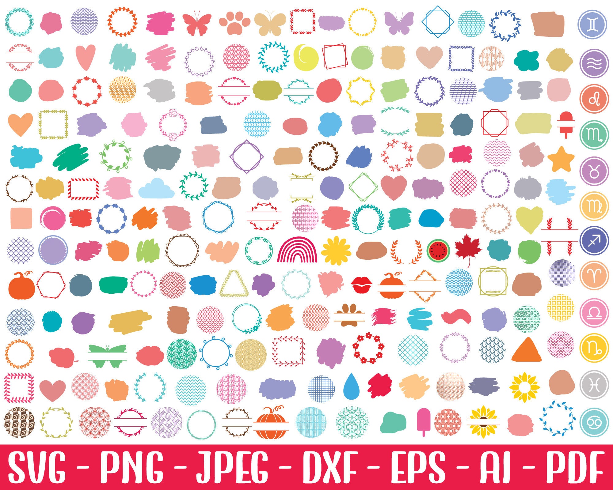 Keychain Pattern SVG Bundle Keychain SVG Stain Key Ring - Etsy