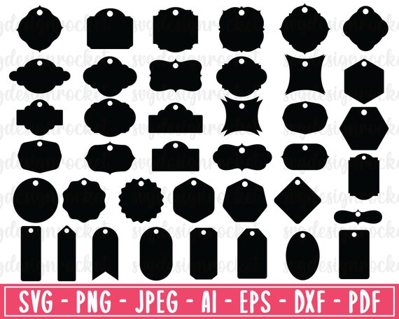 Tag svg bundle tag svg png gift tag svg tags cut files | Etsy