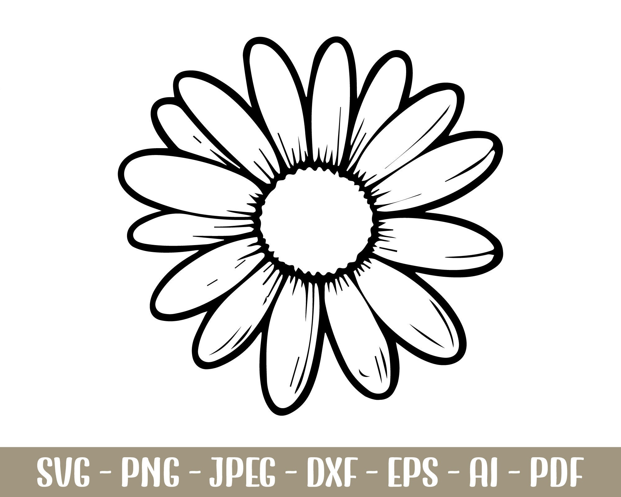 Daisy Flower Svg Daisy Svg Flower Svg Sunflower Svg Spring - Etsy Ireland