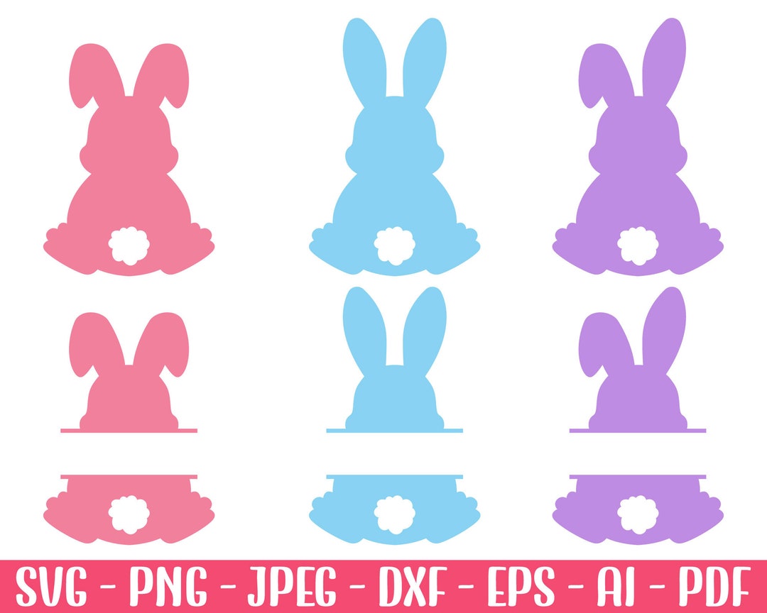 Easter Bunny Svg, Bunny Svg, Easter Svg, Rabbit Svg, Bunny Rabbit Svg ...