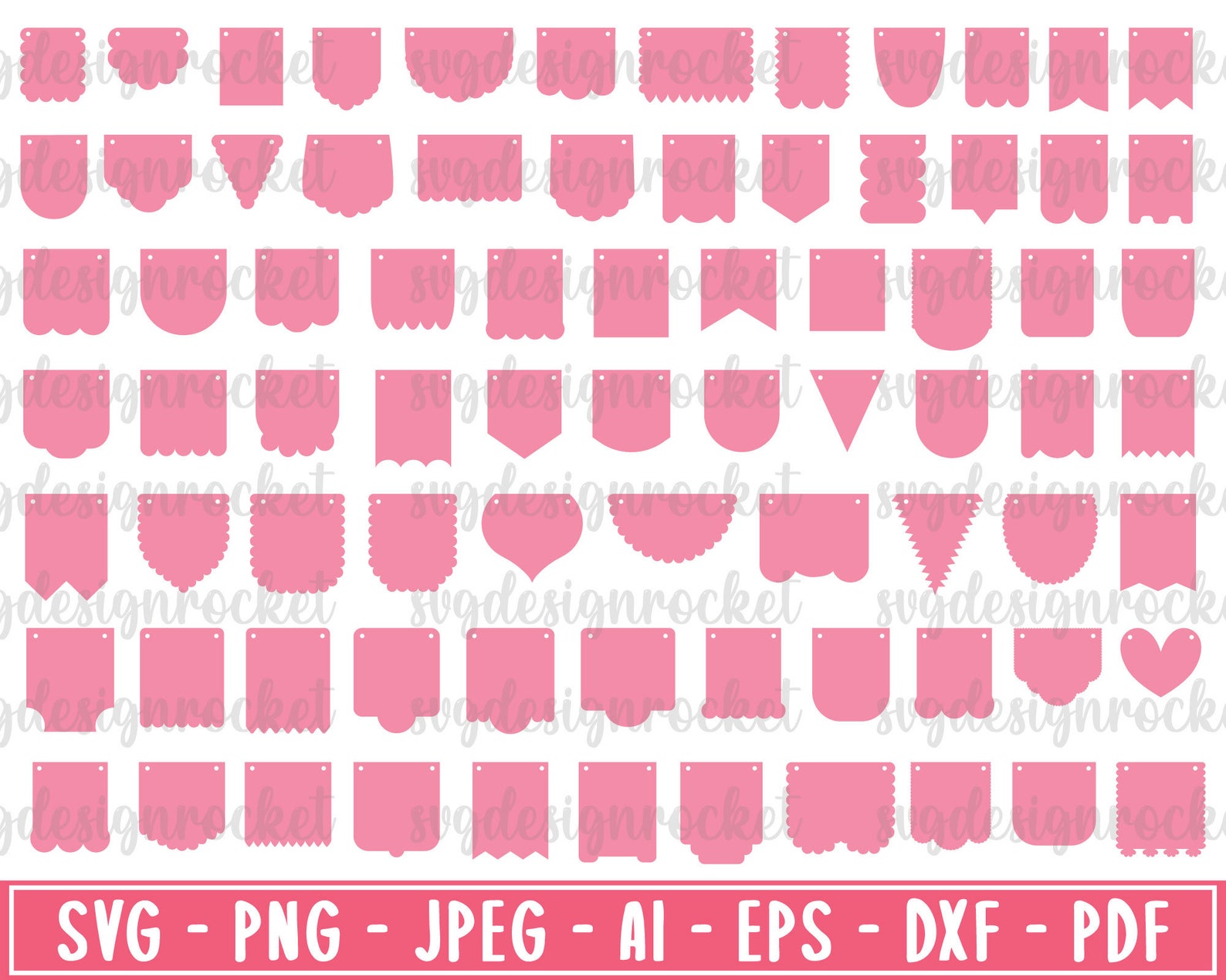 Bunting Banner Svg Bunting Banners Svg Bunting Svg Banner - Etsy