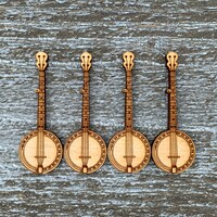 The Gentlemens Banjo Mute - Handcrafted Hardwood Banjo Mute: Sound ...
