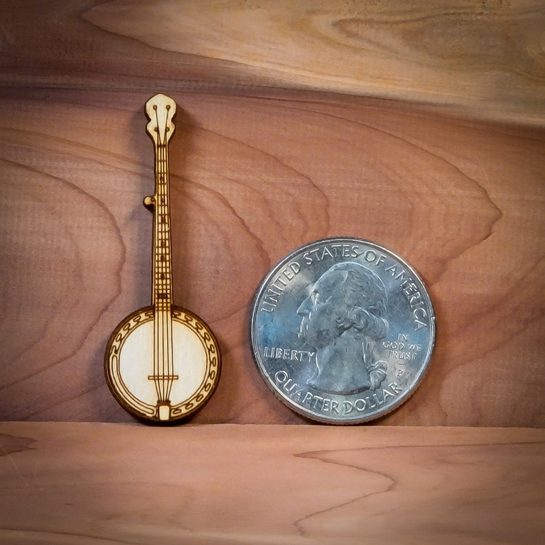 Miniature Wooden Bluegrass Country Musical Instrument Set of 4 - Etsy