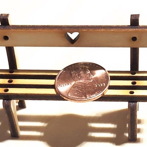 Miniature Wooden Benches for Arts and Crafts or Presents. - Etsy