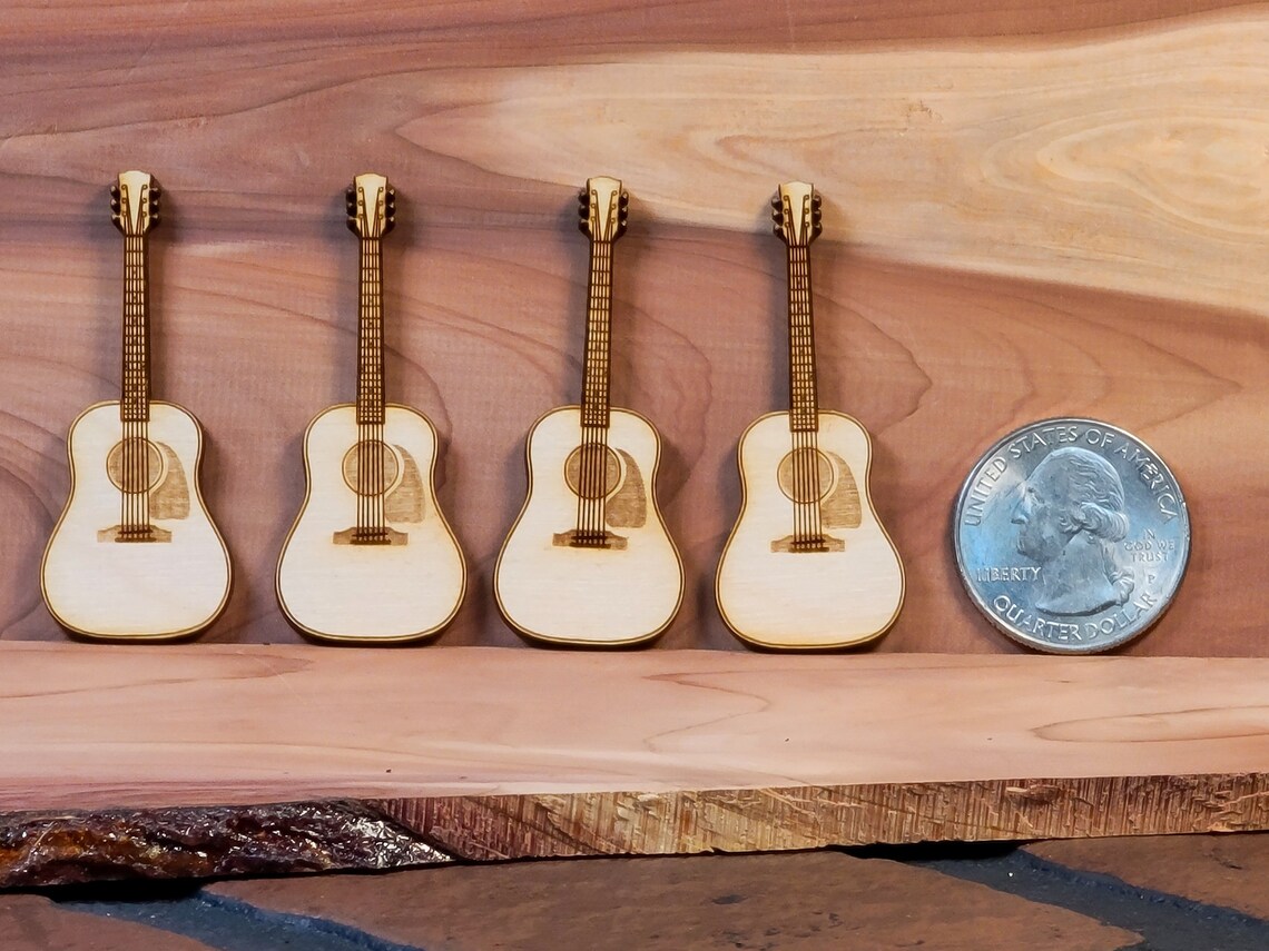 Miniature Wooden Bluegrass Country Musical Instrument Acoustic - Etsy