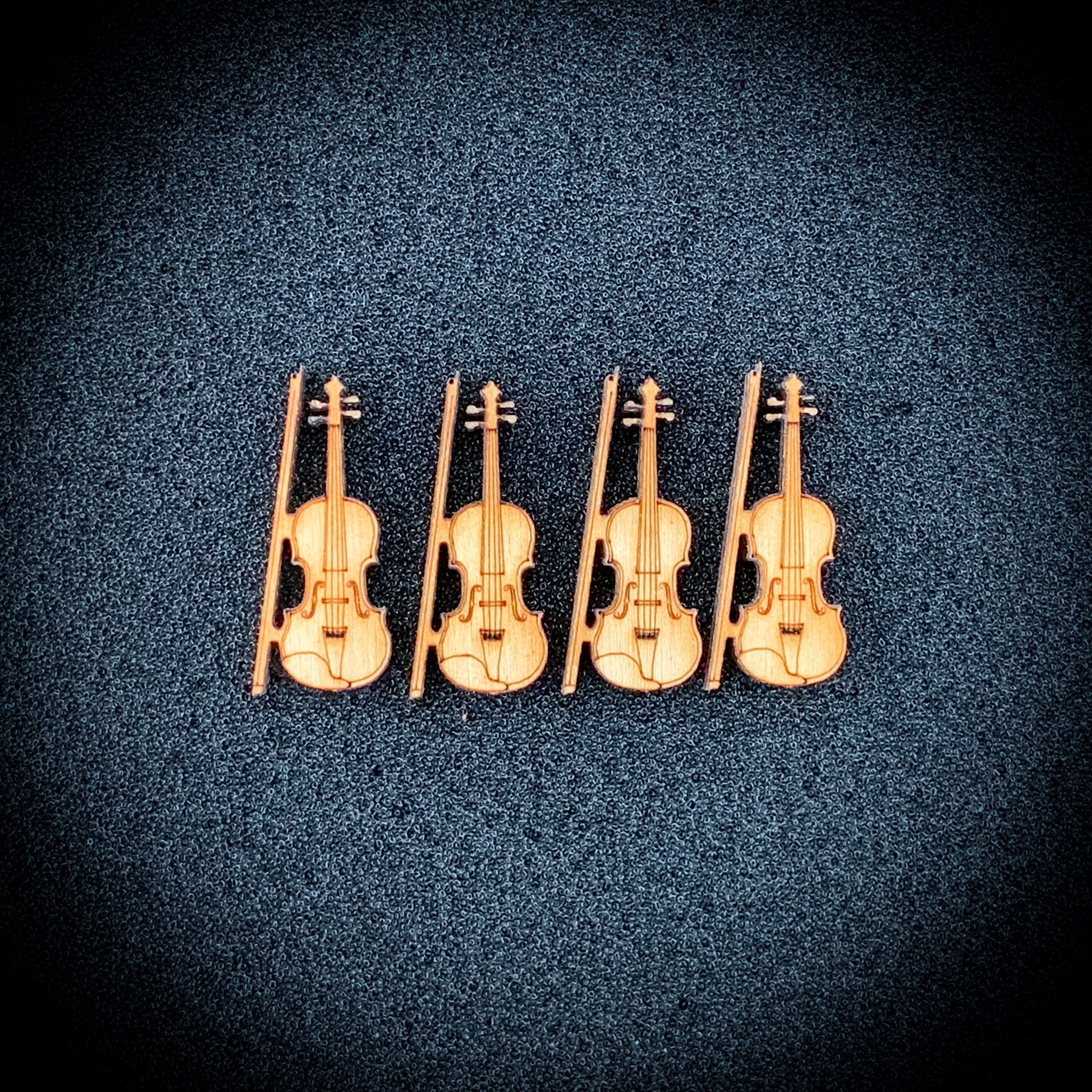 Miniature Wooden Bluegrass Country Musical Instrument Set - Etsy