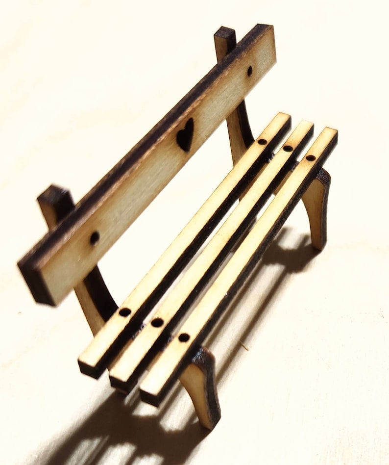 Miniature Wooden Benches for Arts and Crafts or Presents. - Etsy