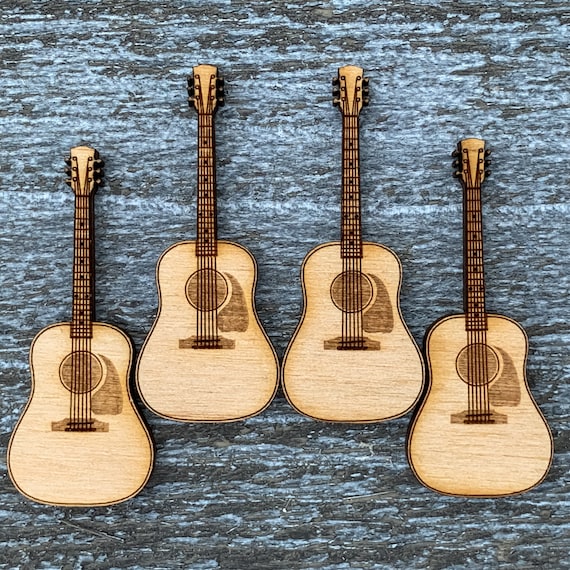 Miniature Wooden Bluegrass Country Musical Instrument Acoustic - Etsy