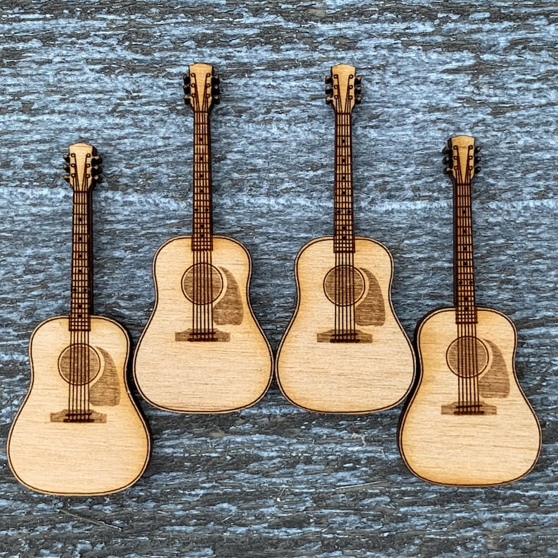 Miniature Wooden Bluegrass Country Musical Instrument Acoustic - Etsy