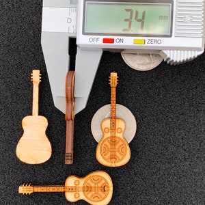 4pc Miniature Wooden Bluegrass Country Musical Instrument Set Dobro - Etsy
