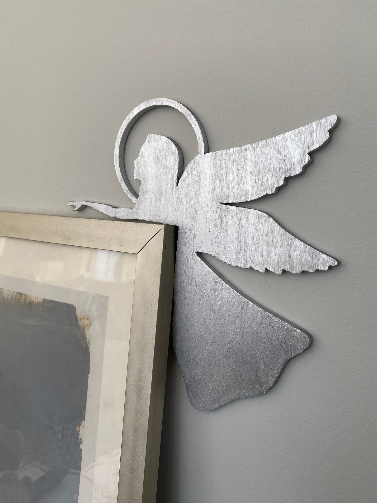 Guardian Angel Gift, Angel Door Corner Decor, Christmas Angel Corner ...