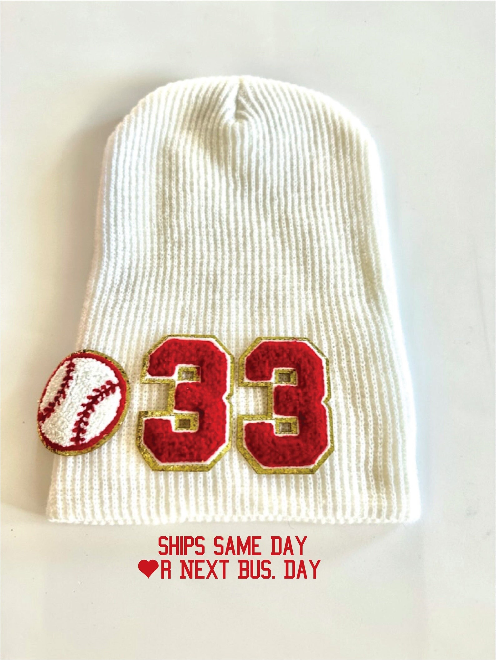 Custom Baseball Mom Number Slouchy Beanie Hat Number Patch - Etsy