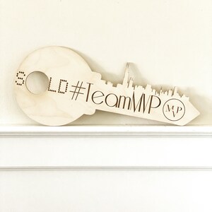 Realtor Key Sign 19" | Personalized Real Estate Sign | Realtor Sold ...