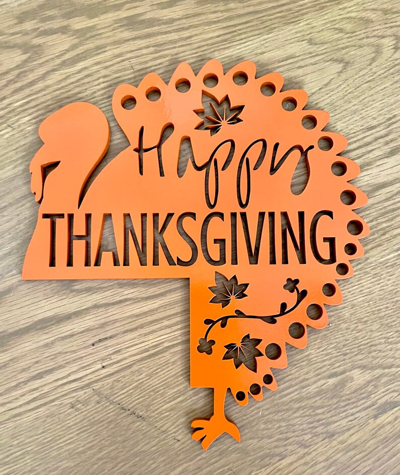 Thanksgiving Door Corner Sign, Fall Decor, Happy Thanksgiving Sign ...