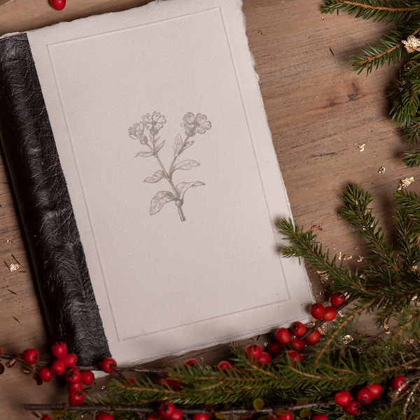 Handmade Deckle Edge Notebooks - Etsy