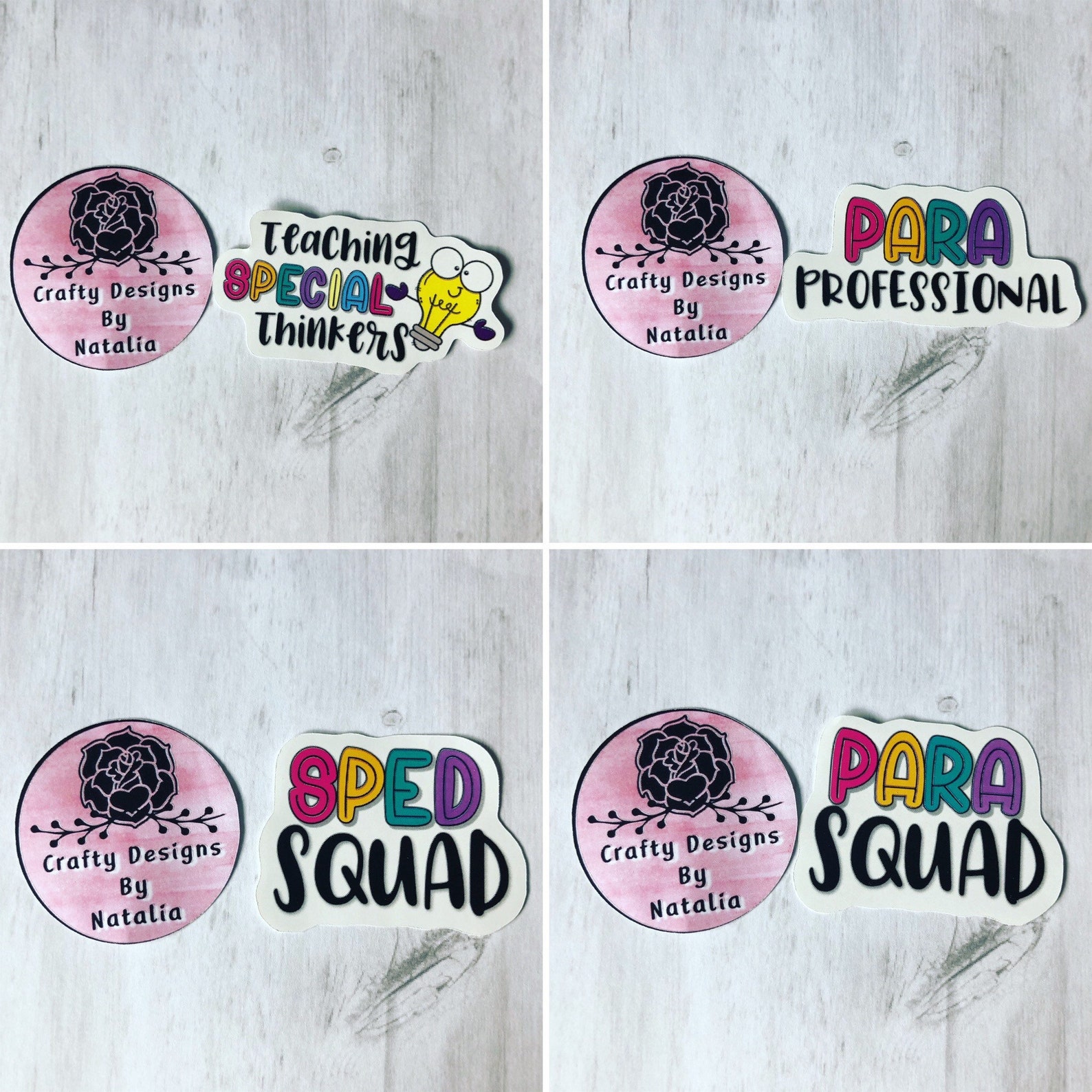 Cute Teacher Sticker Teacher Sticker SPED Sticker Educator - Etsy