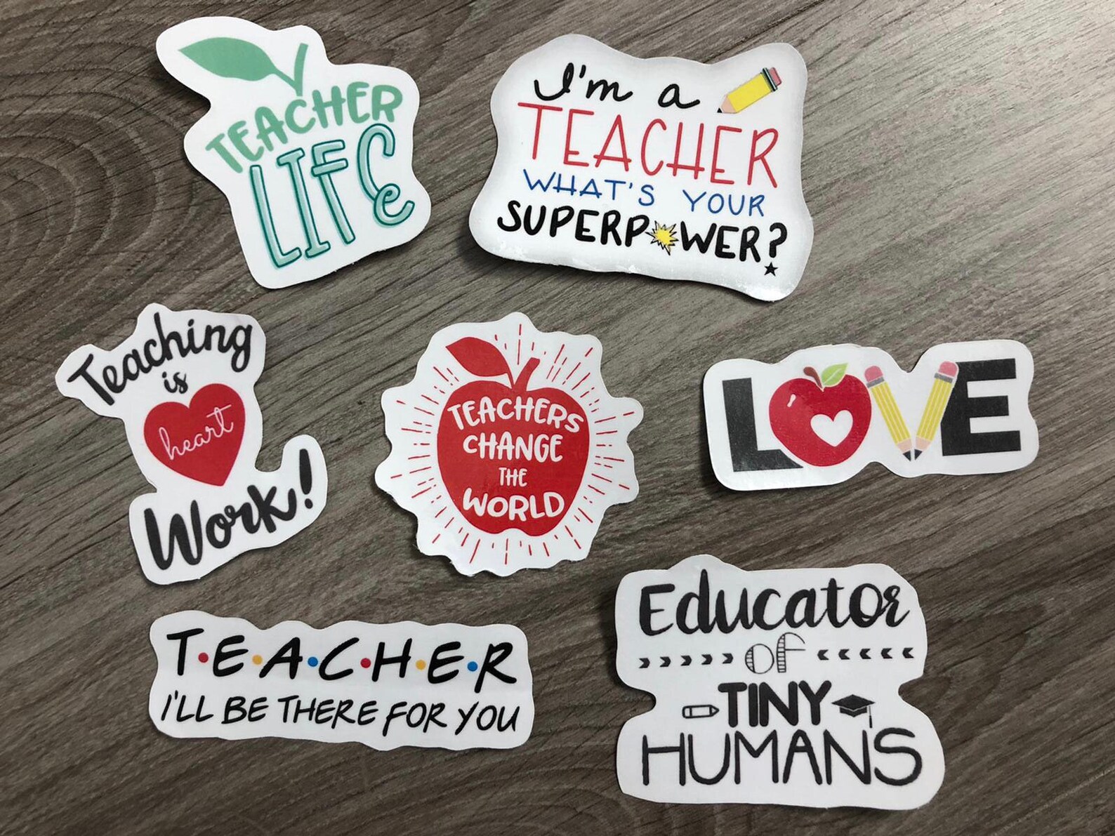 Cute Teacher Sticker Teacher Sticker SPED Sticker Educator - Etsy