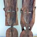African Masks for Wall, Large Pair of Fulani Mask, Wall Sculpture, Wood ...