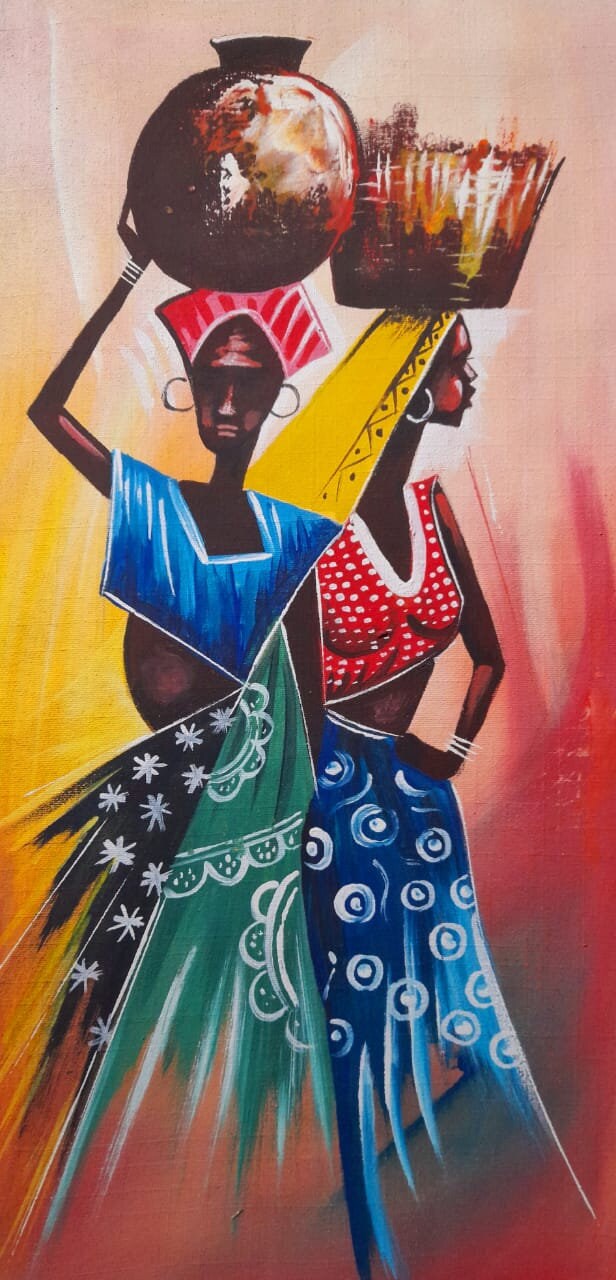 African Drawings And Paintings