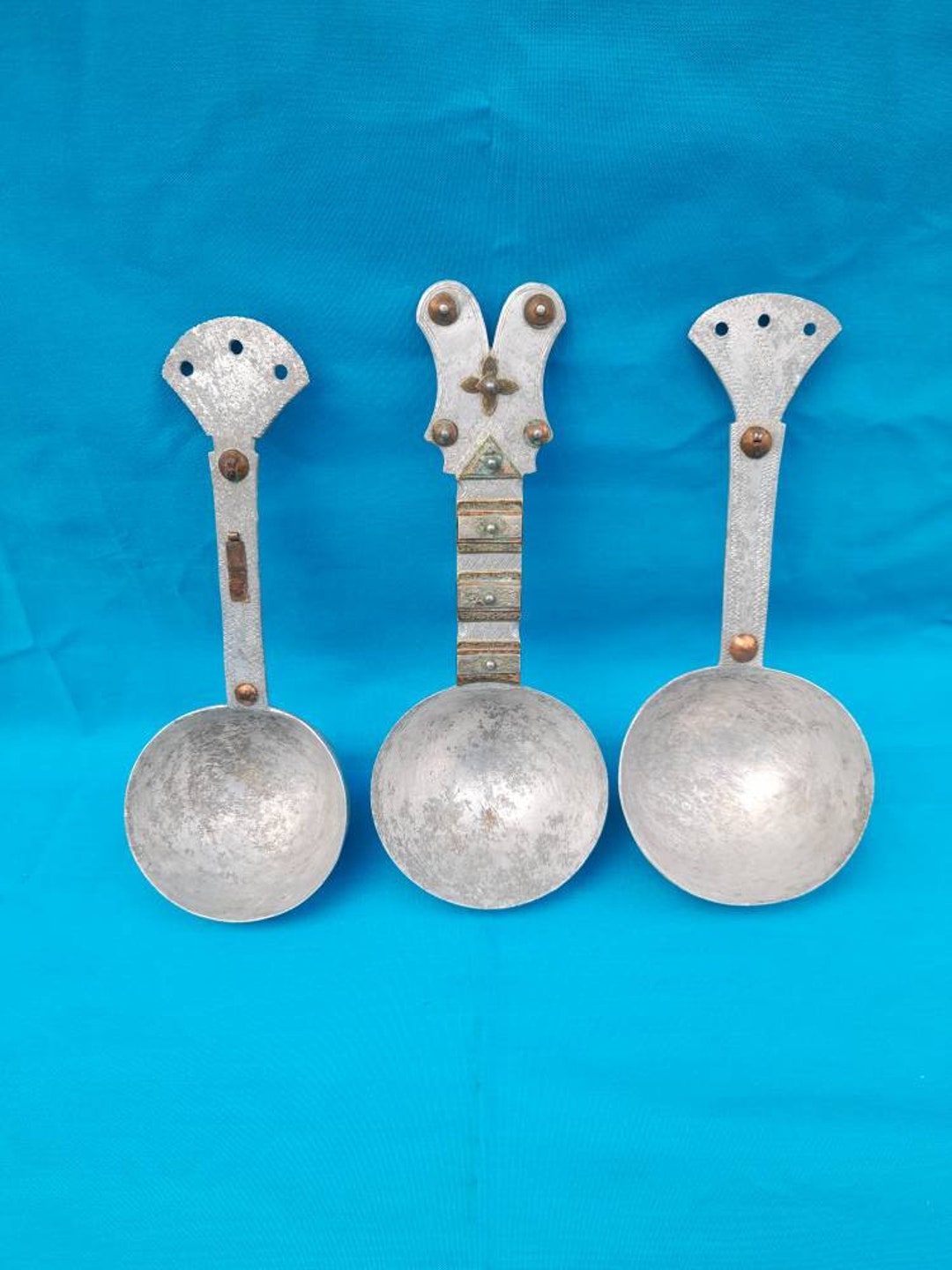 Vintage Aluminium Handmade Ledle, Tuareg Handmade Ledle - Etsy