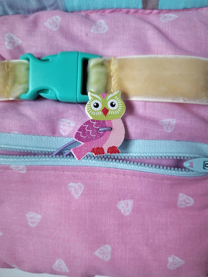 Toddler Sensory Mat, Toy With Buckle, Play Mat, Fidget Blanket Special ...