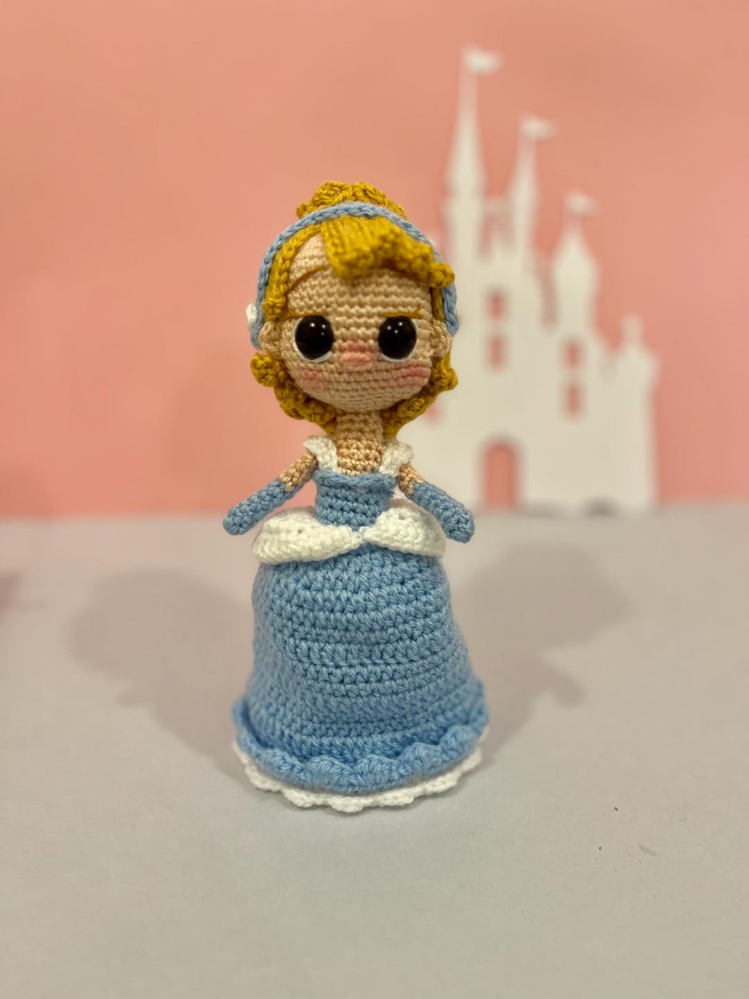 Crochet Cindy Blue Princess Doll - Etsy