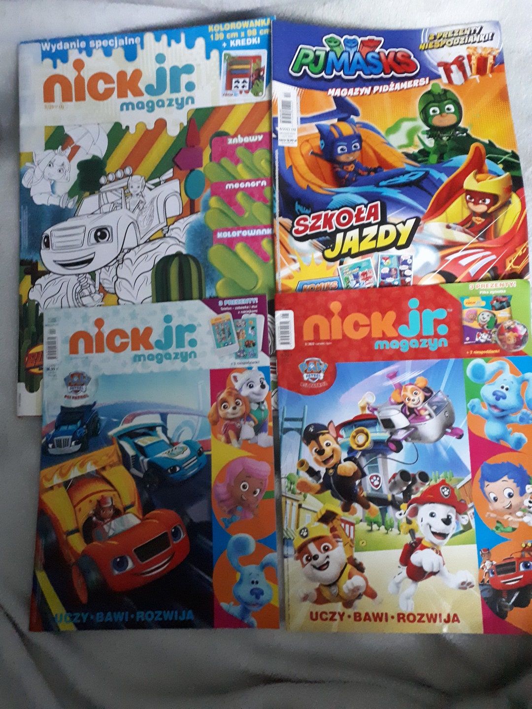 A Set of Magazines for a Boy, Nick Jr., PJ Masks. - Etsy