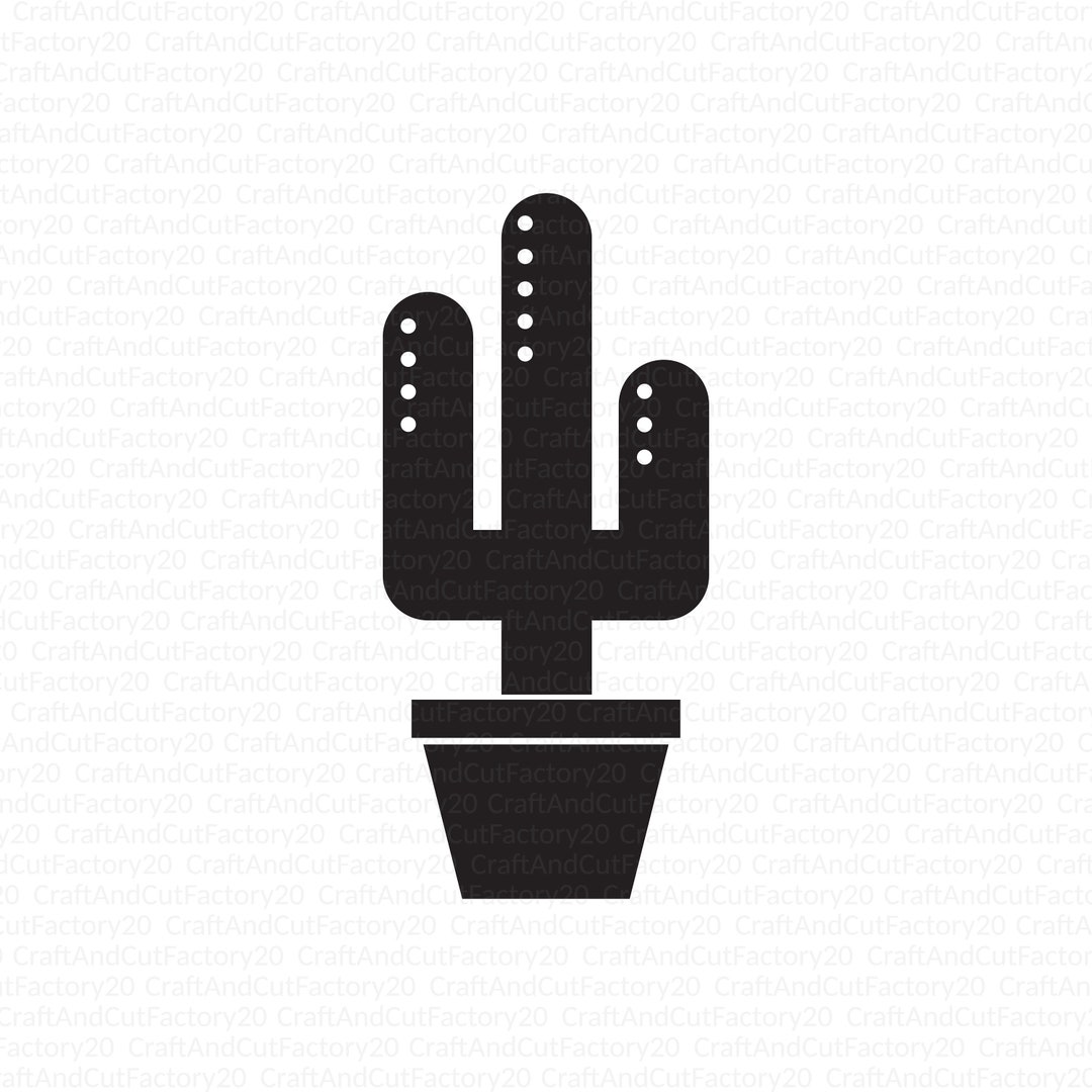 Cactus SVG. Cactus Vector. Cactus Clipart. Cactus SVG Design. Files for ...