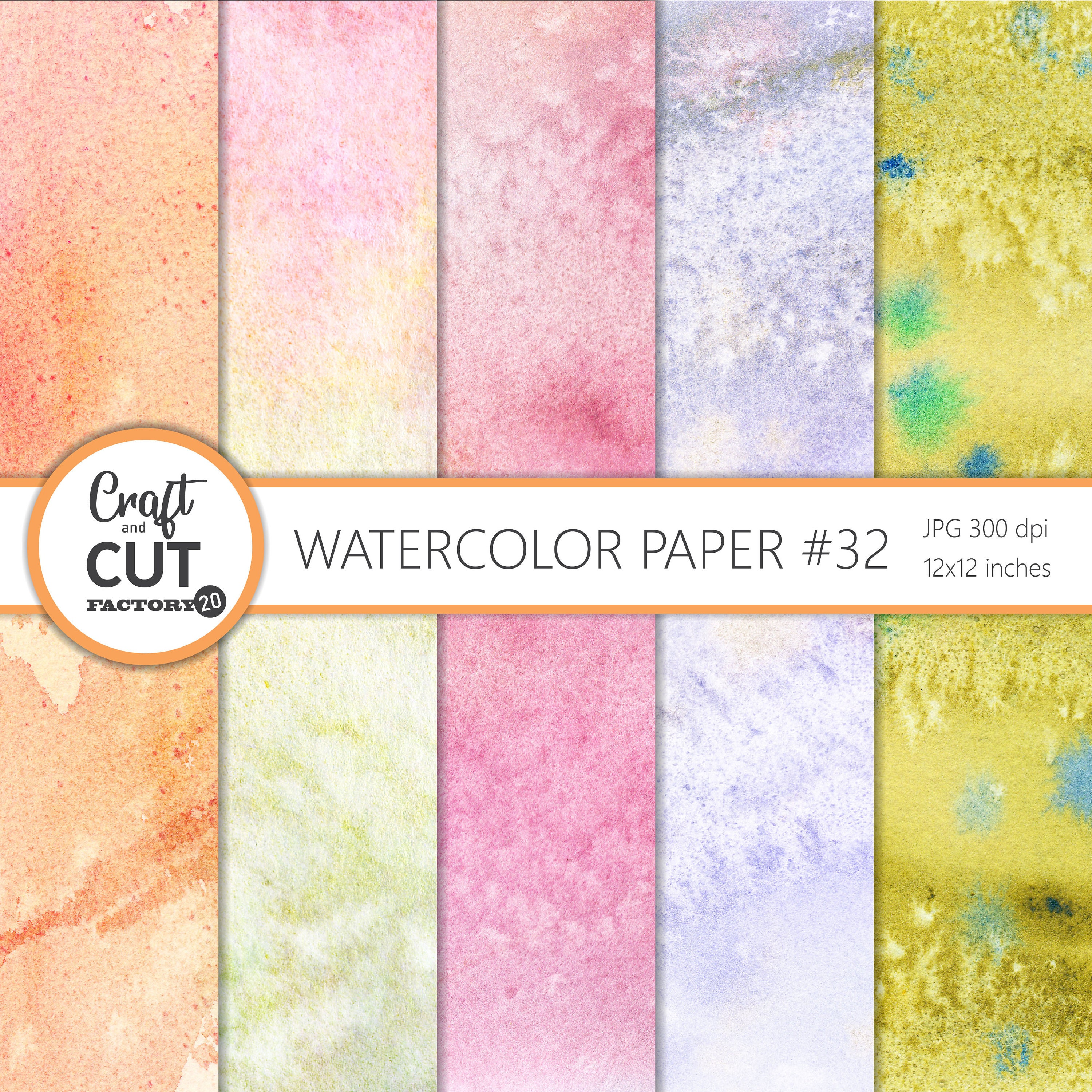 Materials Watercolor Textures Printable Commercial Use Watercolor ...