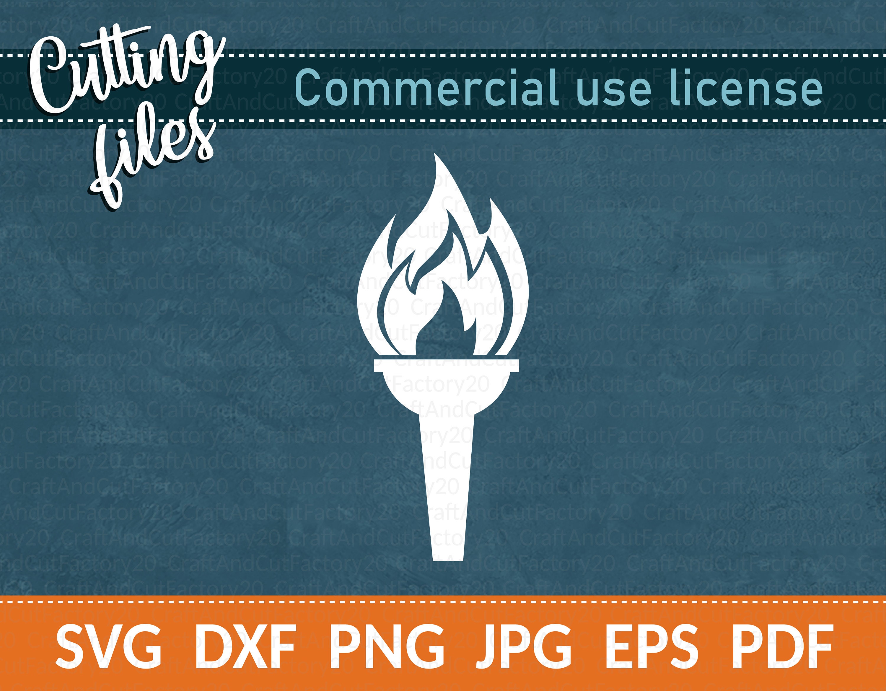 Torch SVG, Torch Clipart, Torch Files for Cricut, Torch Cut Files for ...