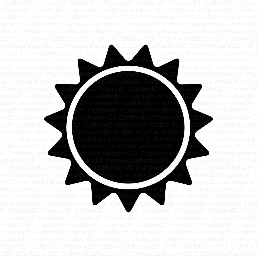 Sun SVG. Forecast Cutting File. Weather Cut File. Instant Download - Etsy