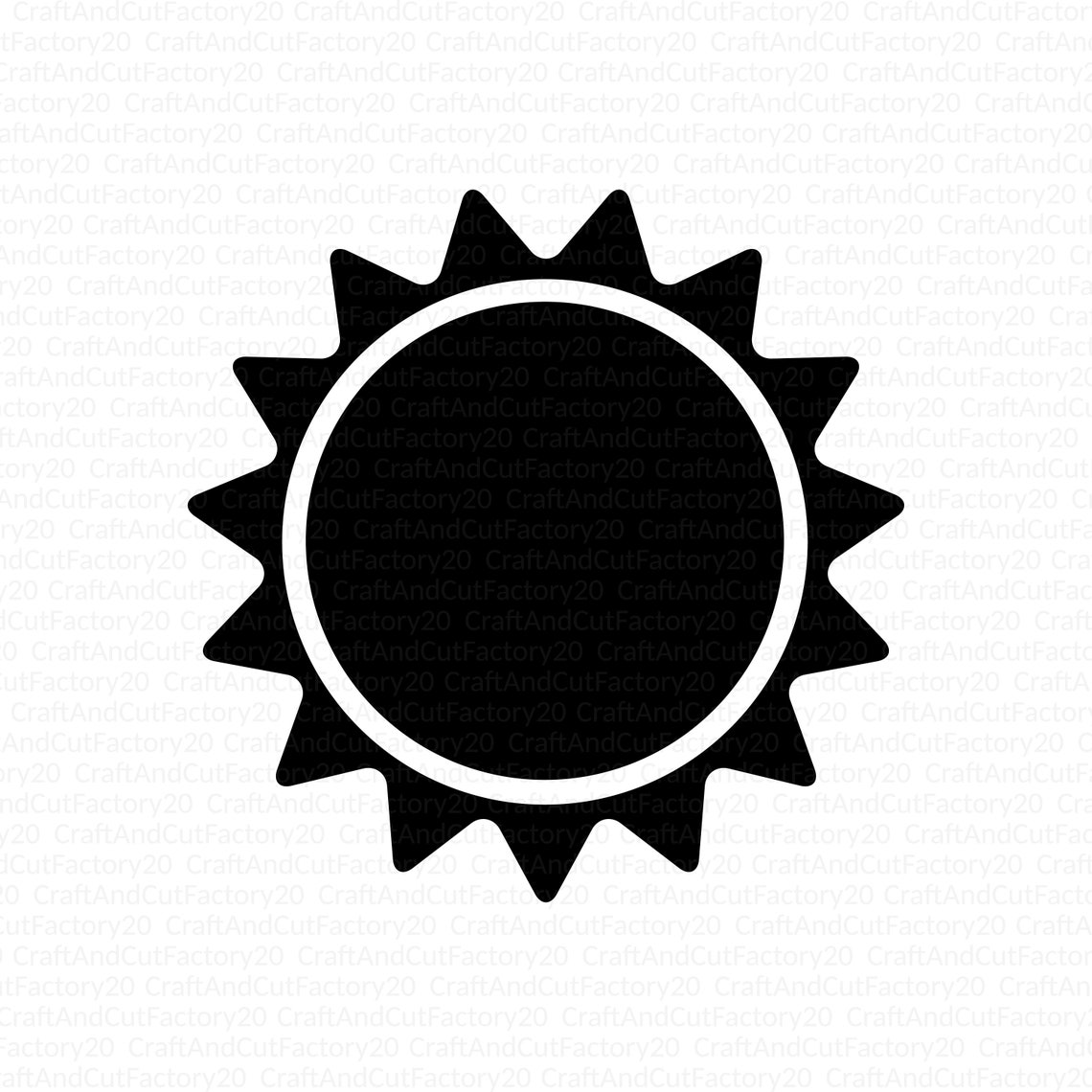 Sun SVG. Forecast Cutting File. Weather Cut File. Instant Download - Etsy
