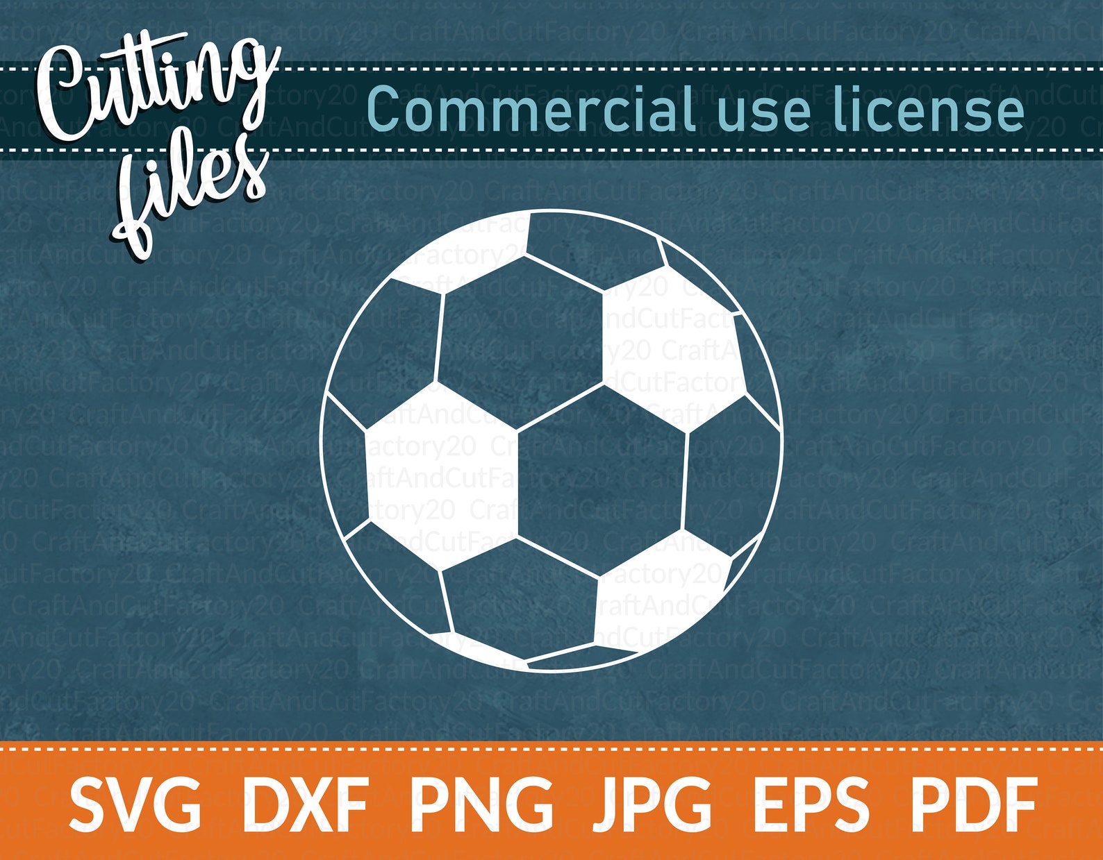Soccer Ball SVG. Sports Inventory Cutting File. Football Game Cut File ...