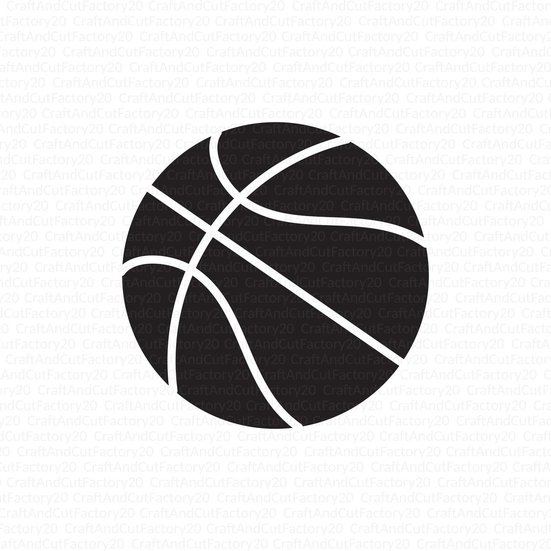 Basketball Ball SVG. Sports Inventory Cutting File. Basketball Game Cut ...