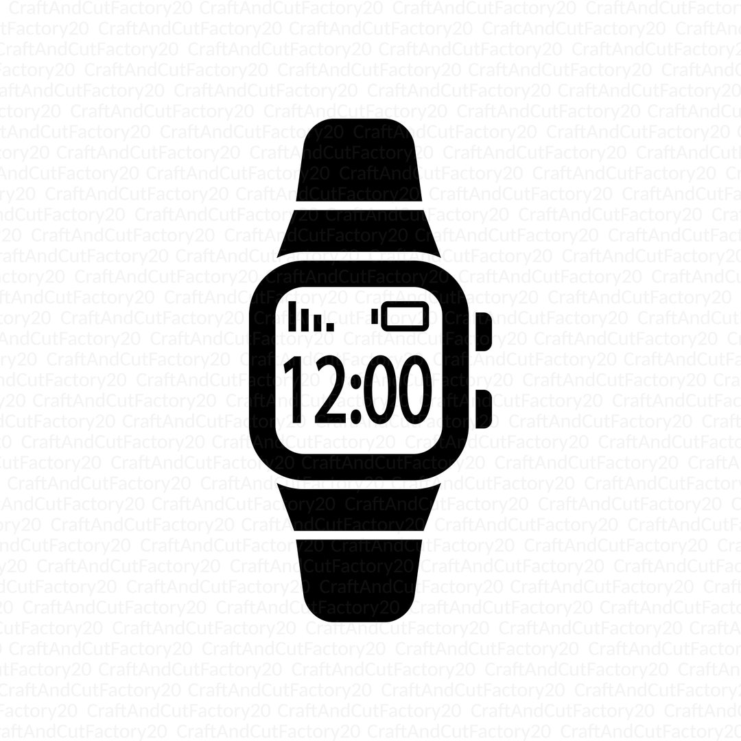 Wrist Watch SVG, Watch Svg, Clock Svg, Watch Clipart, Watch Files for ...