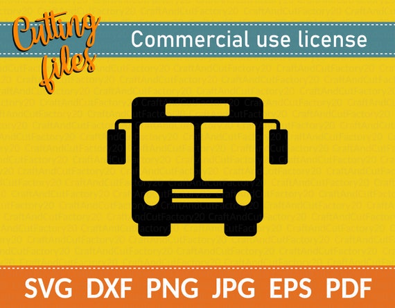 City Bus Sign SVG. Transport Road Sign Cutting File. Cut File. | Etsy